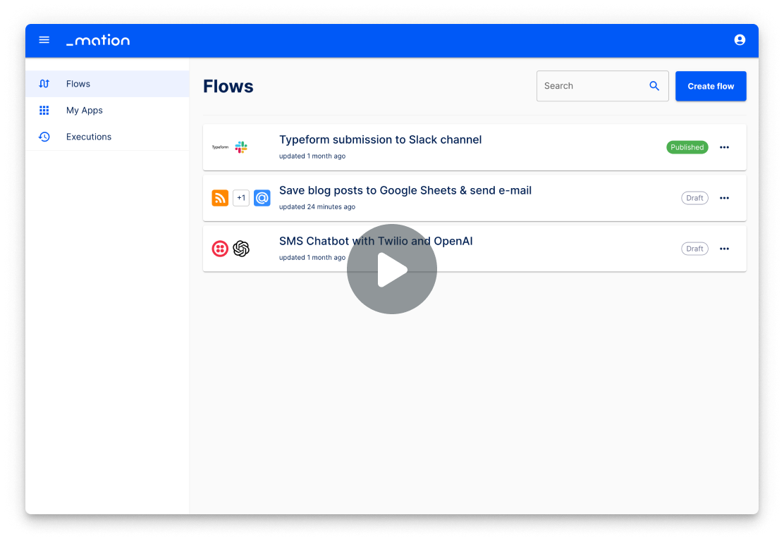 Mation Features: Simplify Workflow Creation and Management